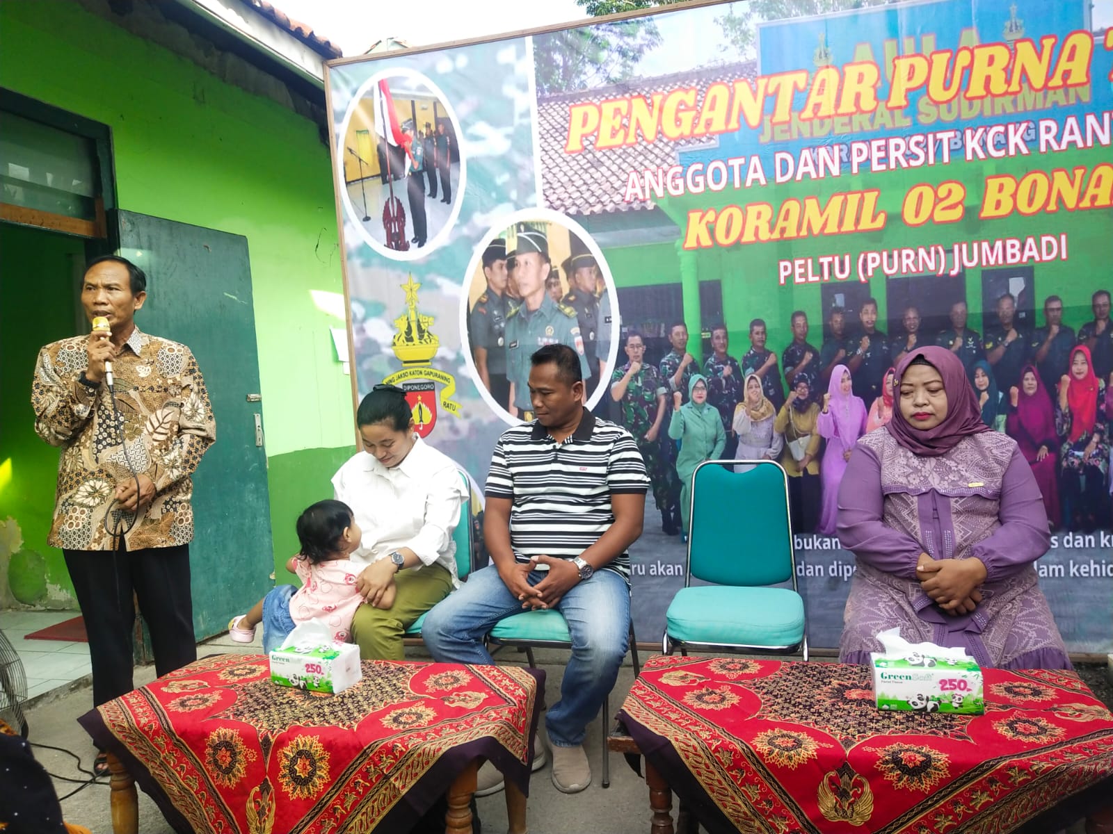Rasa Haru Penuhi Tradisi Acara Pengantar Purna Tugas Peltu (Purn ...